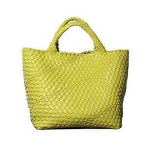 Women's Tote Bag Large Capacity Handbags And Purse For Ladies (Fruit-green)