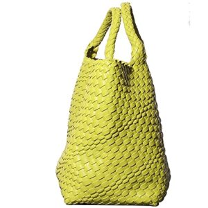 Women's Tote Bag Large Capacity Handbags And Purse For Ladies (Fruit-green)