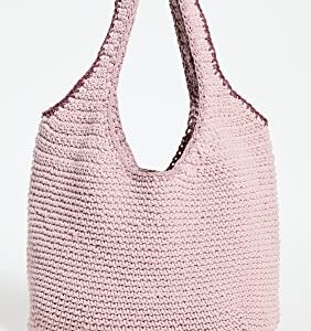 Madewell Women's The Crochet Shopper Bag, Wisteria Dove Multi, One Size