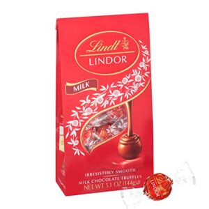 lindt lindor truffle, milk chocolate, 5.1 oz