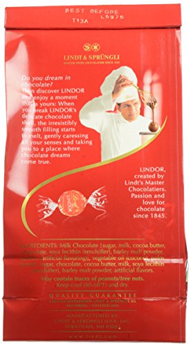 Lindt Lindor Truffle, Milk Chocolate, 5.1 oz