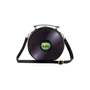 loungefly the beatles let it be vinyl record crossbody bag