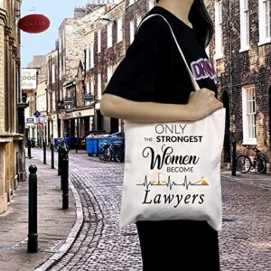 MBMSO Lawyer Tote Bag Attorney Gifts Lawyer Handbag Law Student Gifts only the Strongest Women Become Lawyers Shoulder Bag (Lawyer Tote Bag)