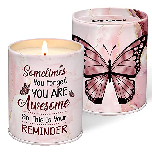 Candles Gifts for Women - Birthday Gifts for Women, Mom - Gifts for Her, Wife, Girlfriend - Funny Gifts, Valentines Day Gifts for Her, Wife - Butterfly Gifts for Women - Candles for Women 10Oz