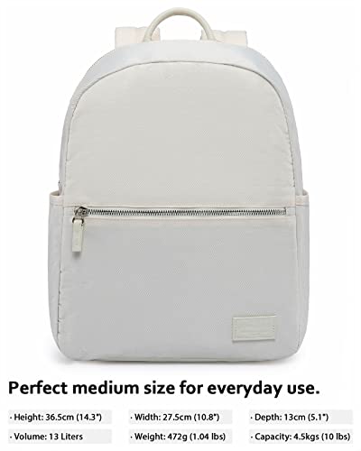 HotStyle OLETHA Backpack Purse for Women, Beige White