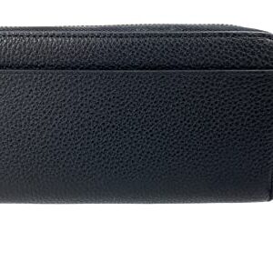 Kate Spade New York Ella Pebbled Leather Large Continental Wallet (Black)