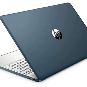 HP 2022 15.6" FHD Laptop, AMD Ryzen 5-5500U Processor(Beats Intel i7-1065G7), 12GB RAM, 512GB PCIe SSD, AMD Radeon Graphics, HD Webcam, Bluetooth, Wi-fi, Win 11, Blue, 32GB Snowbell USB Card