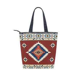 Aztec Tote Western Bags for Women Southwest Native American Purses and Handbags One Size