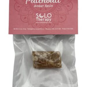 Patchouli Amber 10 Grams, Premium Quality, Solid Patchouli for Meditation, Purification, Luck and Love (Patchouli Amber)