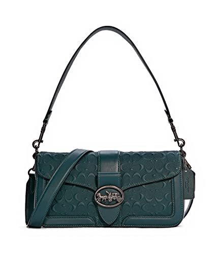 Coach Women's Georgie Shoulder Bag (QB/Forest)