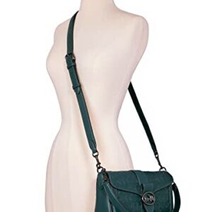 Coach Women's Georgie Shoulder Bag (QB/Forest)