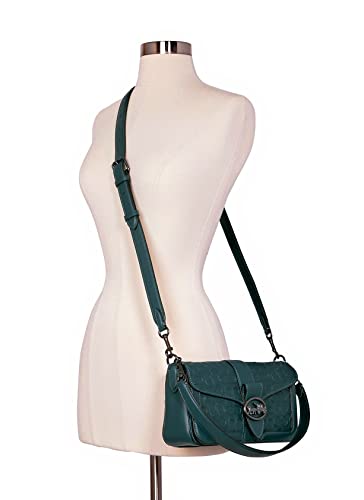 Coach Women's Georgie Shoulder Bag (QB/Forest)