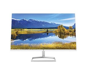 hp m27fwa 27-in fhd ips led backlit monitor with audio white color