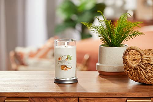 Yankee Candle Coconut Beach Signature Medium Pillar Candle, 14.25oz