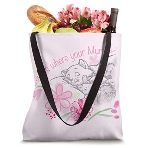 Disney The Aristocats Love is Where Your Mum Is Mother’s Day Tote Bag