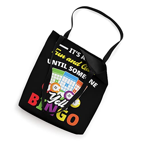 Bingo Player Bingo Lover Bingo Tote Bag