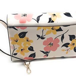 Kate Spade New York Carson Convertible Crossbody (Cream Floral Multi)