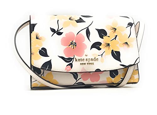 Kate Spade New York Carson Convertible Crossbody (Cream Floral Multi)