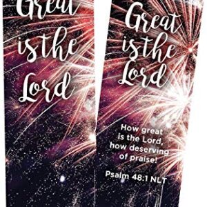 Bookmark Scripture Cards - 120 Children and Youth Bible Verse Bookmarks Box Set | Popular, Encouraging Verses, Useful Handouts for Faith Building and Sunday School, Bulk Religious Bookmarks