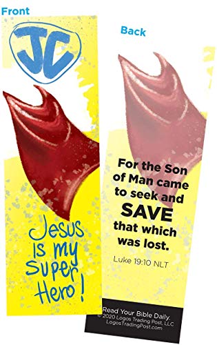 Bookmark Scripture Cards - 120 Children and Youth Bible Verse Bookmarks Box Set | Popular, Encouraging Verses, Useful Handouts for Faith Building and Sunday School, Bulk Religious Bookmarks