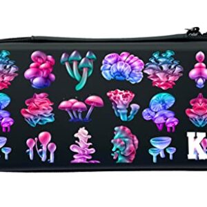 Groovy Case Made For Nintendo Switch Personalized Name Switch OLED Console Games Protective Funny Mushrooms Travel Carry Case for Gamers Kids Girls MB128