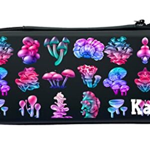 Groovy Case Made For Nintendo Switch Personalized Name Switch OLED Console Games Protective Funny Mushrooms Travel Carry Case for Gamers Kids Girls MB128