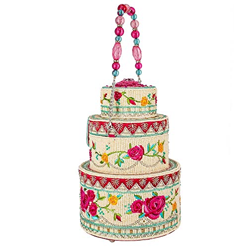 Mary Frances Womens Mary Frances Icing on the Cake Top Handle handbag, Multi, One Size US