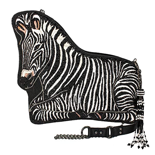 Mary Frances Roam Crossbody Zebra Handbag, Multi