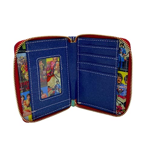 Loungefly The Beatles Sgt Peppers Lonely Hearts Club Band Zip Around Wallet