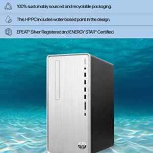 HP Pavilion Desktop Computer PC, AMD Ryzen 7 Processor, AMD Radeon Graphics, 16 GB SDRAM, 512 GB PCIe SSD, Windows 11 Pro OS, 9 USB Ports, High-Performance Wi-Fi & Bluetooth, (TP01-2062,2022)