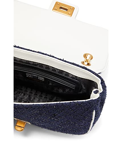 Karl Lagerfeld Paris Agyness Shoulder Bag Navy/White One Size