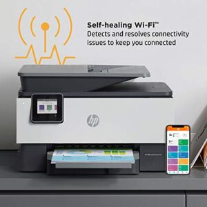 HP OfficeJet Pro 9015e Wireless Color All-in-One Printer with 6 Months Free Ink (1G5L3A) (Renewed Premium)