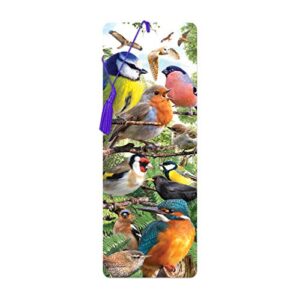 3D LiveLife Bookmark - Nature's Home from Deluxebase. A Bird book marker with lenticular 3D artwork licensed from renowned artist David Penfound