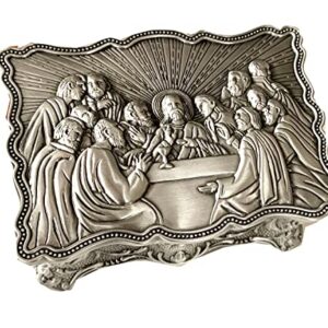 elegantmedical Last Supper Rosary Necklace Eucharistic box Catholic Christian Roman rosary case Jewellery GIFT BOX