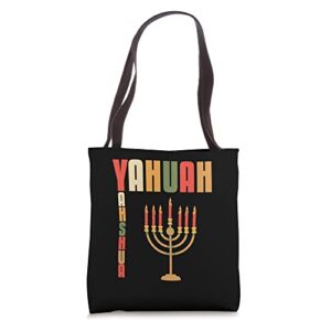 hebrew israelite clothing for women judah yahuah yashuah yah tote bag