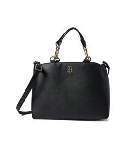 tommy hilfiger karla convertible satchel black one size