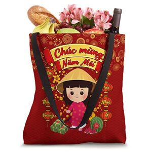 Chuc Mung Nam Moi Tet 2023 Vietnamese Lunar New Year Girls Tote Bag