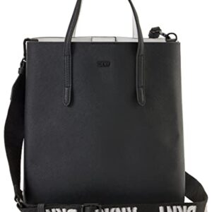 DKNY INES Tote Bag, BLK/Opt WT