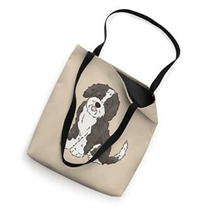 Sheepadoodle Lovers Sheeppoo Doodle Dog Mom Tote Bag