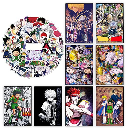 Moriso anime Poster (8 Pack with anime 50pcs) anime merchandise merch gifts Posters of room decor Aesthetic Dormitory for vinyl wallpaper graffiti skateboard window teens