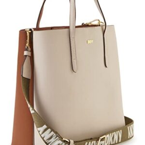 DKNY INES Tote Bag, Eggshell/CRML