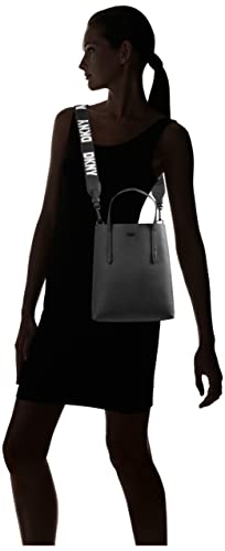 DKNY INES Tote Bag, BLK/LT Toffee