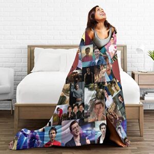 Blanket Throw Blanket Super Soft Lightweight Fleece Blankets All Season Warm Microfiber Blanket for Bed Couch Sofa