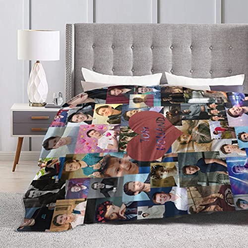 Blanket Throw Blanket Super Soft Lightweight Fleece Blankets All Season Warm Microfiber Blanket for Bed Couch Sofa