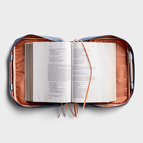 DaySpring - Hope Canvas Bible Cover, 10 1/4" x 7 1/4" x 2" (J8761)