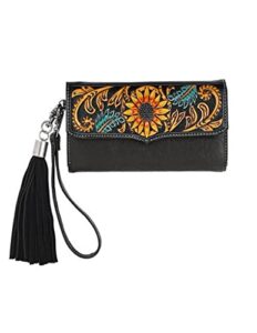 m&f western nocona norma clutch black one size