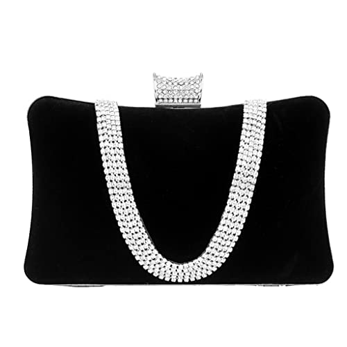 Suede Prom Cocktail Party Wedding Engagement Evening Bag Purse Clutch Pouch