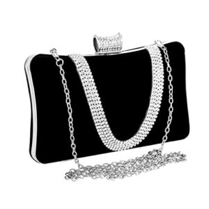 Suede Prom Cocktail Party Wedding Engagement Evening Bag Purse Clutch Pouch