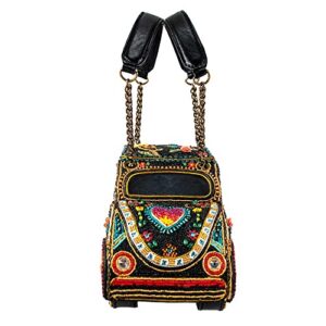 Mary Frances Joyride Vintage Car Beaded Top Handles Handbag, Multi