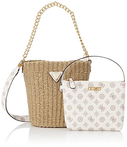 GUESS Lilica Bucket, Cream Logo